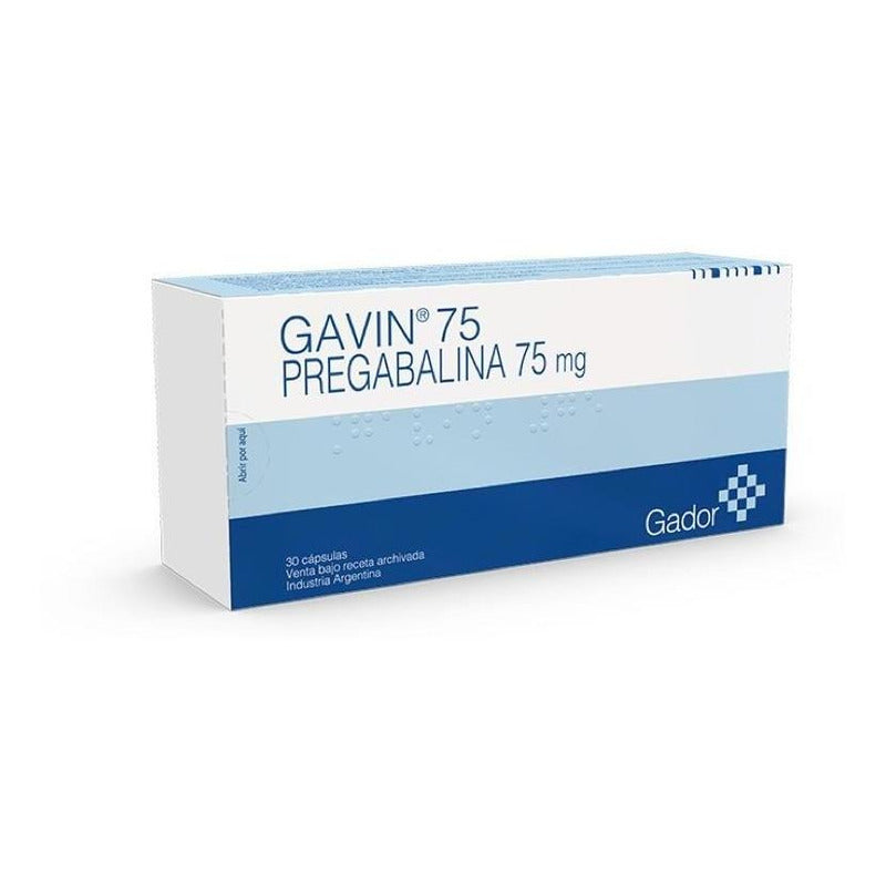 Gavin 75 Mg 30 Comprimidos Ranurados | Farmacia Rex