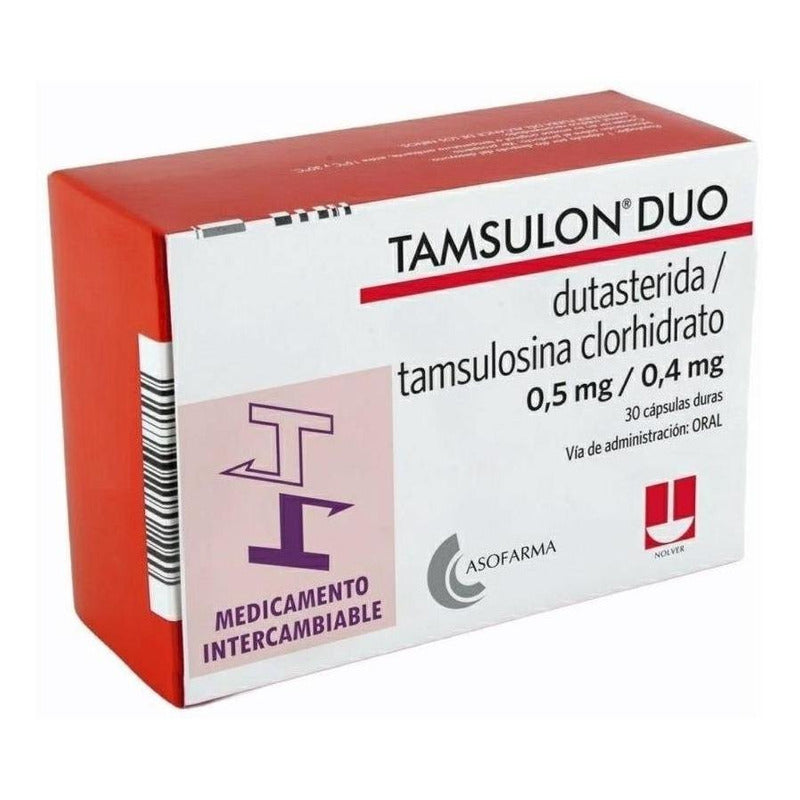 Tamsulon Duo 30 Cápsulas | Tamsulosina/dutasteride | Farmacia Rex